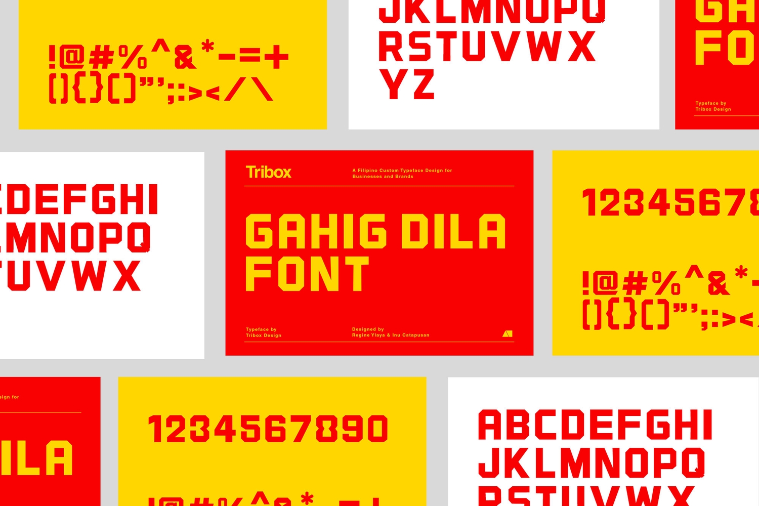 Gahig Dila Font | Tribox Design