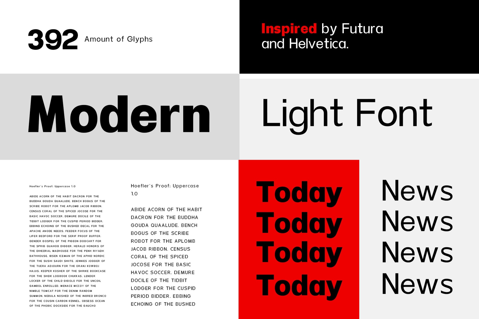 Our Fonts | Tribox Design